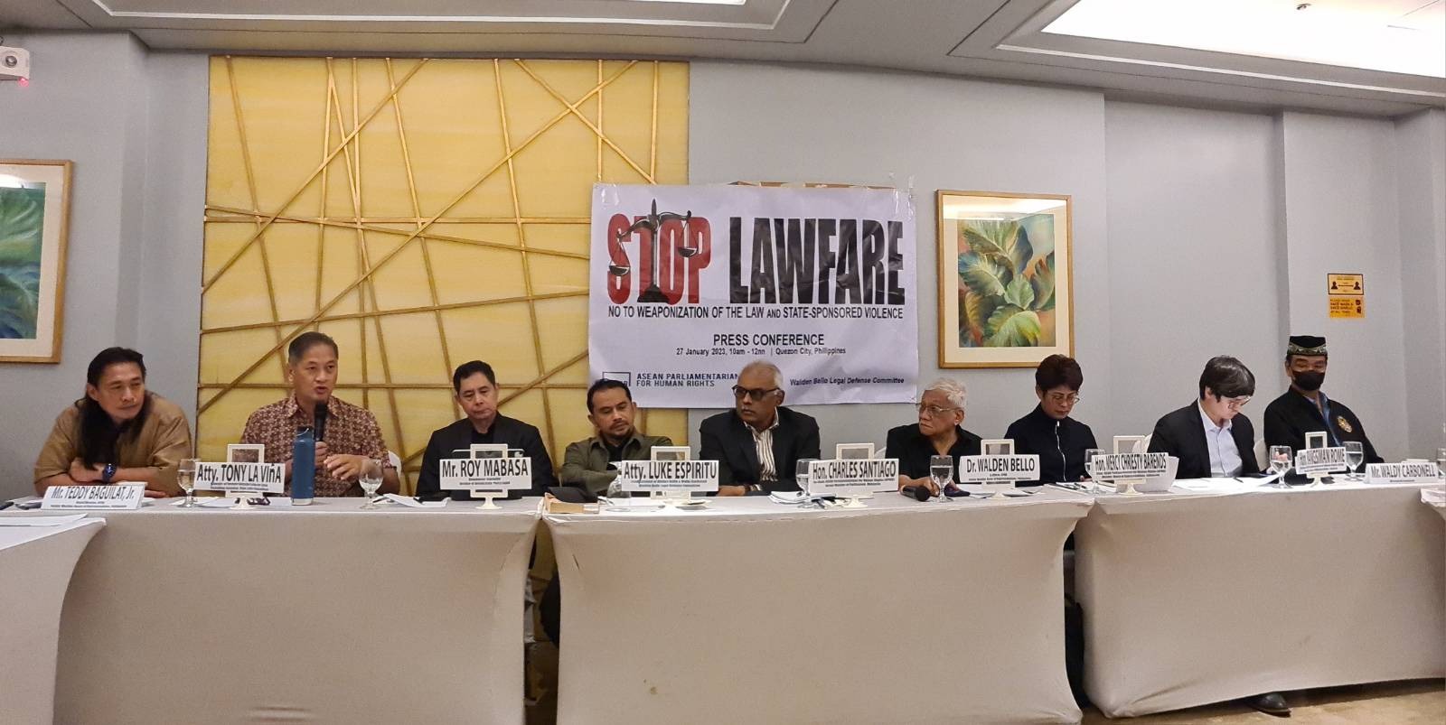 ASEAN governments must stop using ‘lawfare’ against critics, Southeast ...