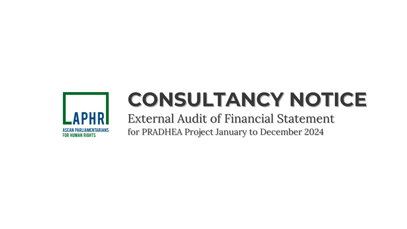 Consultancy Notice: for PRADHEA Project (January to December 2024) - APHR